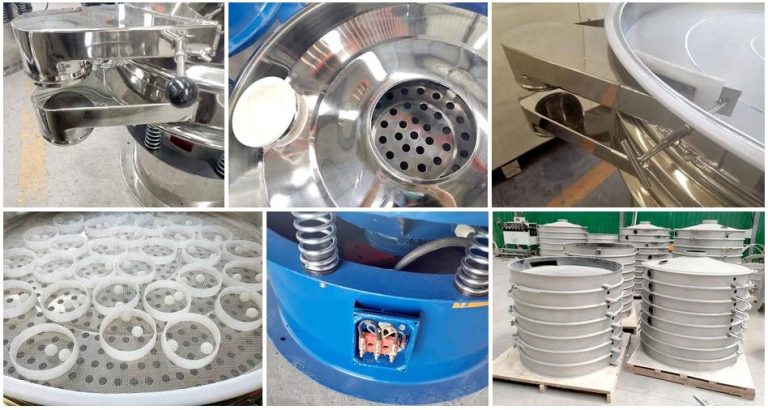 Buy Sugar Powder Efficient Sieving Vibratory Screening Separators ...